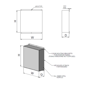 LED Light Box | APF Australian Plastic Fabricators