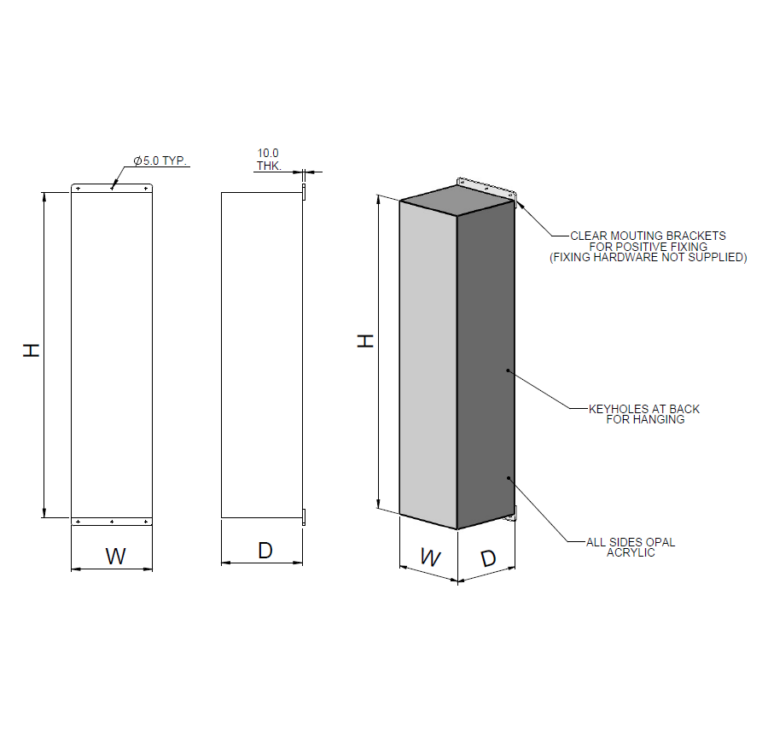 LED Light Box | APF Australian Plastic Fabricators