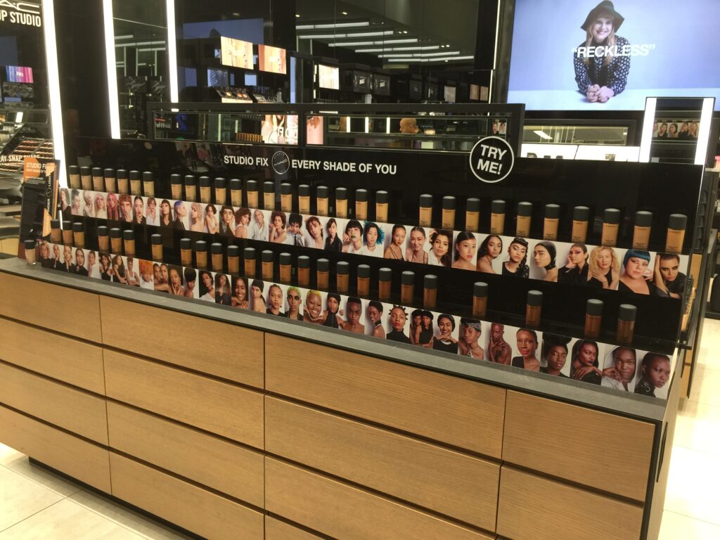 Cosmetic Display For MAC At Westfield Bondi Junction | APF Australian ...