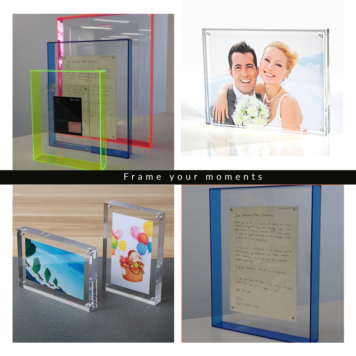 Photo Frames | APF Australian Plastic Fabricators