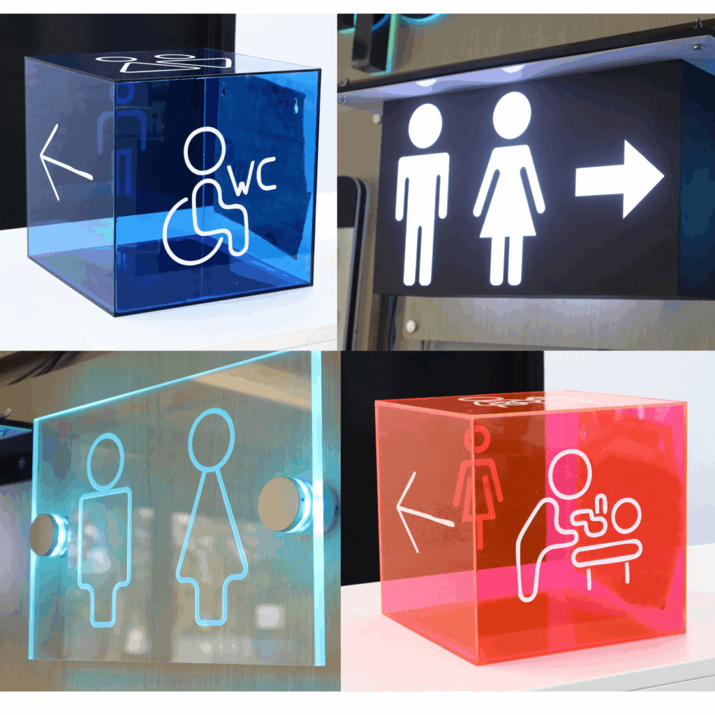 Toilet Signs | APF Australian Plastic Fabricators